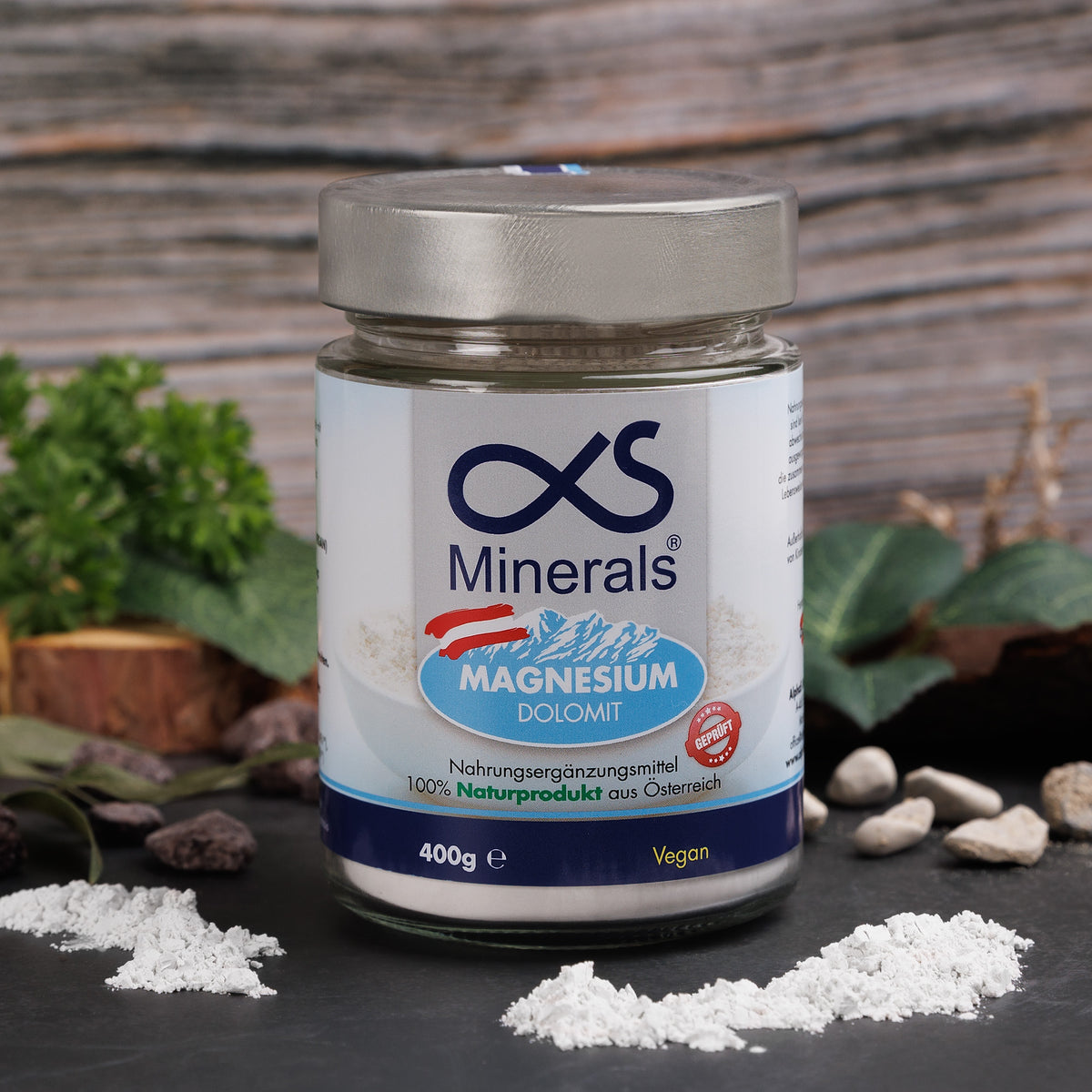 Magnesium Pulver - 100 % natürliches Magnesium aus Österreich – AlphaS ...